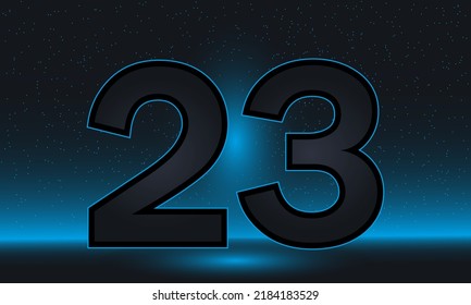 3,292 23 number logo Images, Stock Photos & Vectors | Shutterstock