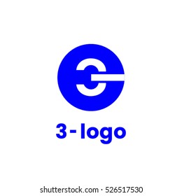 Number 3 Logo Stock Vector (Royalty Free) 526517530