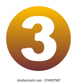 Number 3 Sign Design Template Element: vector de stock (libre de ...