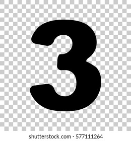 Number 3 Sign Design Template Element Stock Vector (Royalty Free ...