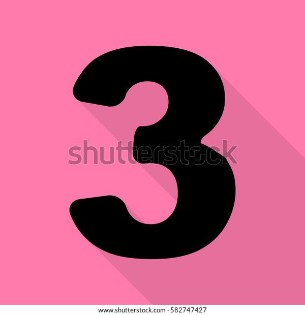 Number 3 Sign Design Template Element Stock Vector (Royalty Free ...
