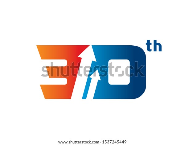 Number 30 Logo Symbol Template Design Stock Vector (Royalty Free ...