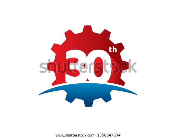 Number 30 Logo Symbol Template Design Stock Vector (Royalty Free ...