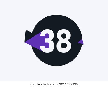 2,037 Number 38 logo Images, Stock Photos & Vectors | Shutterstock