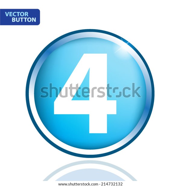 Number 4 Icon เวกเตอร์สต็อก (ปลอดค่าลิขสิทธิ์) 214732132