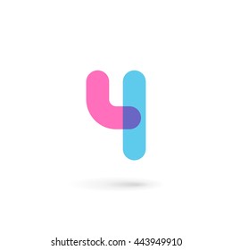 Number 4 Logo Icon Design Template Stock Vector (Royalty Free ...