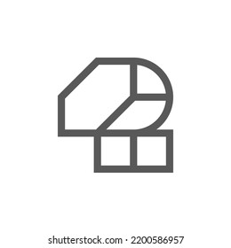 Number 42 Abstract Logo Design Stock Vector (Royalty Free) 2200586957 ...