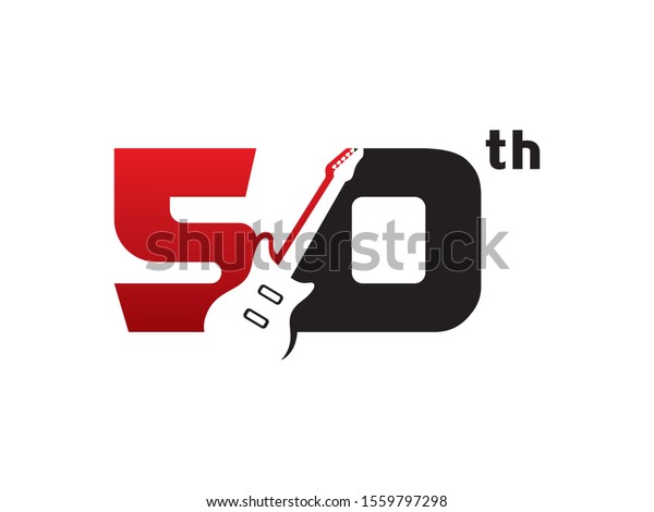 Number 50 Logo Symbol Template Design Stock Vector (Royalty Free ...