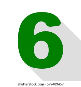 Number 6 Sign Design Template Element Stock Vector (Royalty Free ...