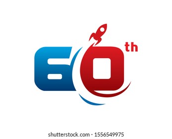 Number 60 Logo Symbol Template Design Stock Vector (Royalty Free ...