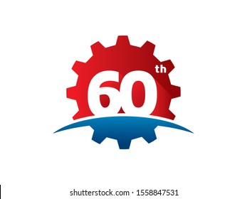 Number 60 Logo Symbol Template Design Stock Vector (Royalty Free ...