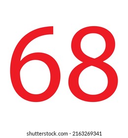 3,924 68 number Images, Stock Photos & Vectors | Shutterstock