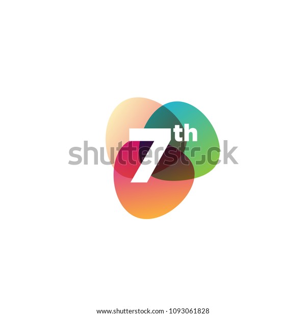 Number 7 Seventh Vector Download Stock Vector (Royalty Free) 1093061828 ...