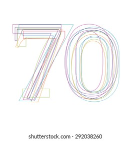 10,064 70 years birthday celebration Images, Stock Photos & Vectors ...
