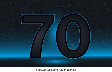 1,296 Light Number 70 Images, Stock Photos & Vectors | Shutterstock