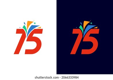 5,710 75 logo Images, Stock Photos & Vectors | Shutterstock