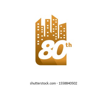 Number 80 Logo Symbol Template Design Stock Vector (Royalty Free ...