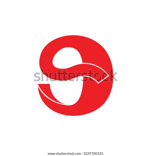 Number 9 Curves Shape Logo Vector Stock Vector (Royalty Free ...