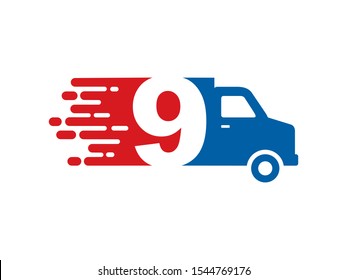 Number 9 Logo Symbol Template Design Stock Vector (Royalty Free ...