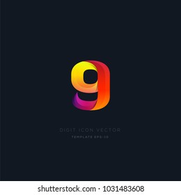 Colorful Modern Alphabet Letter G Logo Stock Vector (Royalty Free ...