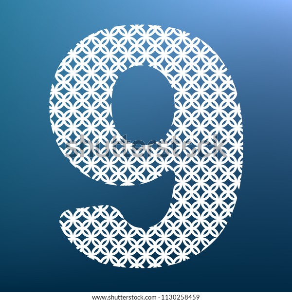 Number 9 Sign Design Template Element Stock Vector (Royalty Free ...