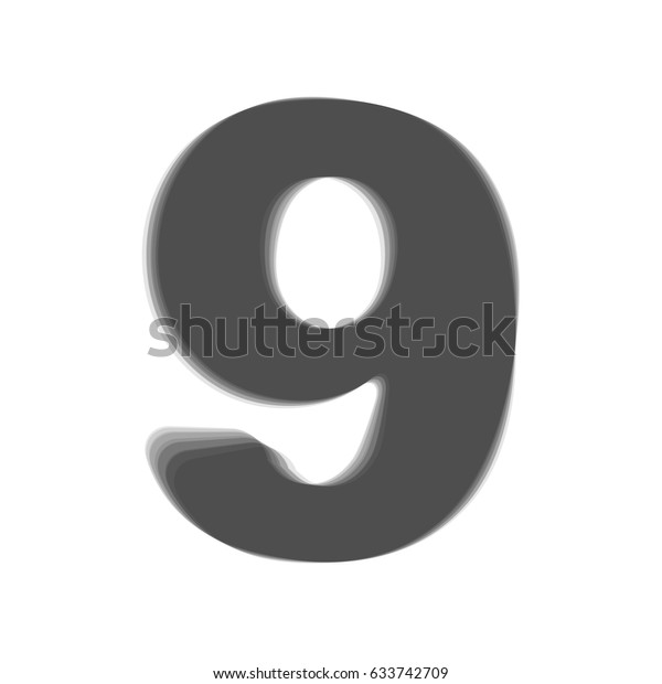 Number 9 Sign Design Template Element Stock Vector (Royalty Free ...