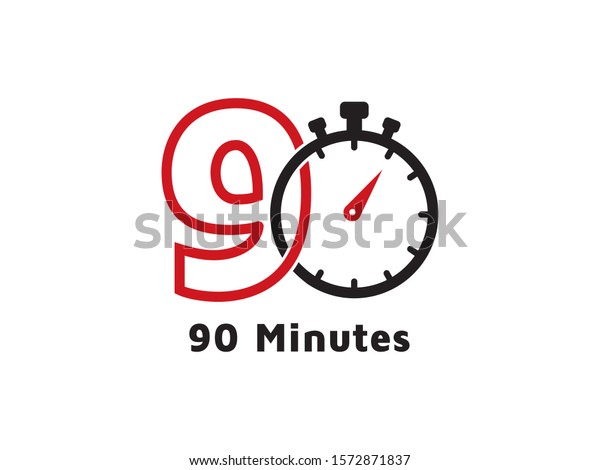 Number 90 Logo Symbol Template Design Stock Vector (Royalty Free ...