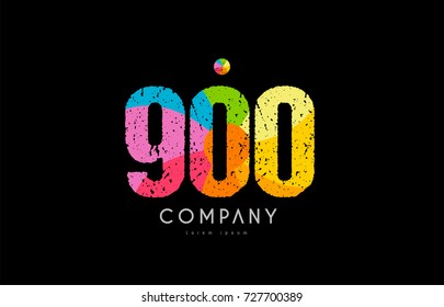 Number 678 Logo Icon Design Grunge Stock Vector (Royalty Free ...