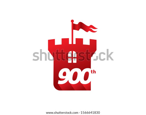 Number 900 Logo Symbol Template Design Stock Vector (Royalty Free ...