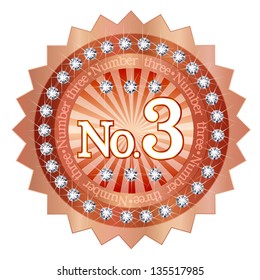 Number Copper Stock Vector (Royalty Free) 135517985 | Shutterstock