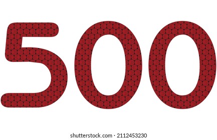 6,836 숫자 500 이미지, 스톡 사진 및 벡터 | Shutterstock