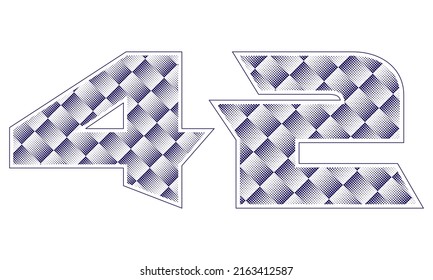 4,924 Number 42 Images, Stock Photos & Vectors | Shutterstock