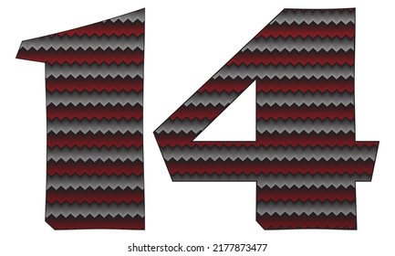 8,308 Number Fourteen Images, Stock Photos & Vectors | Shutterstock