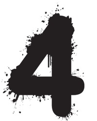 Graffiti Four Fingers Hand Art Free Stock Photo - Public Domain Pictures