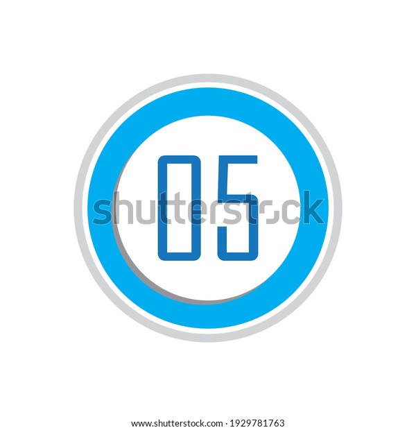 Number Icon Design Vector File Stock Vector (Royalty Free) 1929781763 ...