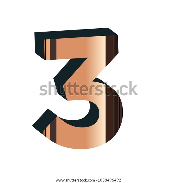 Number Logo Design Template Stock Vector (Royalty Free) 1038496492 ...