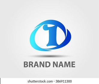 Number Logo Designnumber One Logo Stock Vector (Royalty Free) 386911300 ...