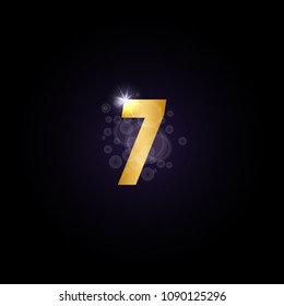 Number Logo Icon Template Stock Vector (Royalty Free) 1090125296 ...