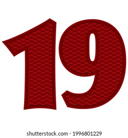 2,325 Number Nineteen Vector Images, Stock Photos & Vectors | Shutterstock