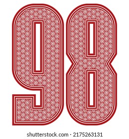 3,845 Number 98 Images, Stock Photos & Vectors | Shutterstock