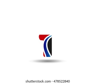 Number One 1 Logo Icon Template Stock Vector (Royalty Free) 478522840 ...