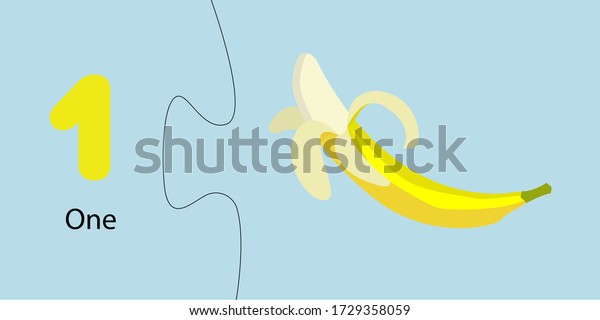 Number One Account Study Numbers Elementary Stock Vector (Royalty Free ...