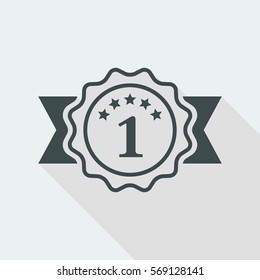 Number One Symbol Icon Stock Vector (Royalty Free) 527387596