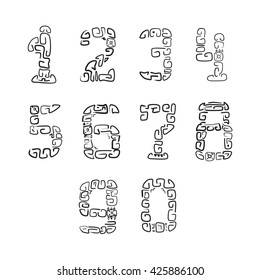 886 Aztec numbers Images, Stock Photos & Vectors | Shutterstock