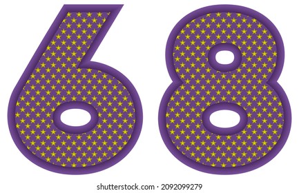 4,351 Number 68 Images, Stock Photos & Vectors | Shutterstock