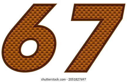 3,280 Number sixty seven Images, Stock Photos & Vectors | Shutterstock