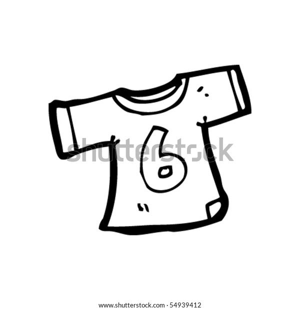 Number Tee Shirt Cartoon Stock Vector (Royalty Free) 54939412 ...