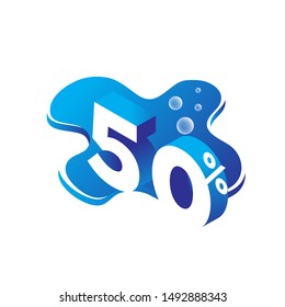 Number Template Design Banner Stock Vector (Royalty Free) 1492888337 ...