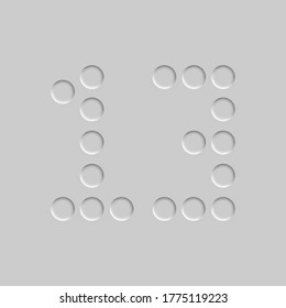 Number Thirteen Vector Graphics Stock Vector (Royalty Free) 1775119223 ...
