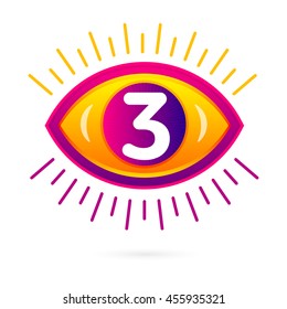Letter S Eye Icon On White: เวกเตอร์สต็อก (ปลอดค่าลิขสิทธิ์) 455935270 ...